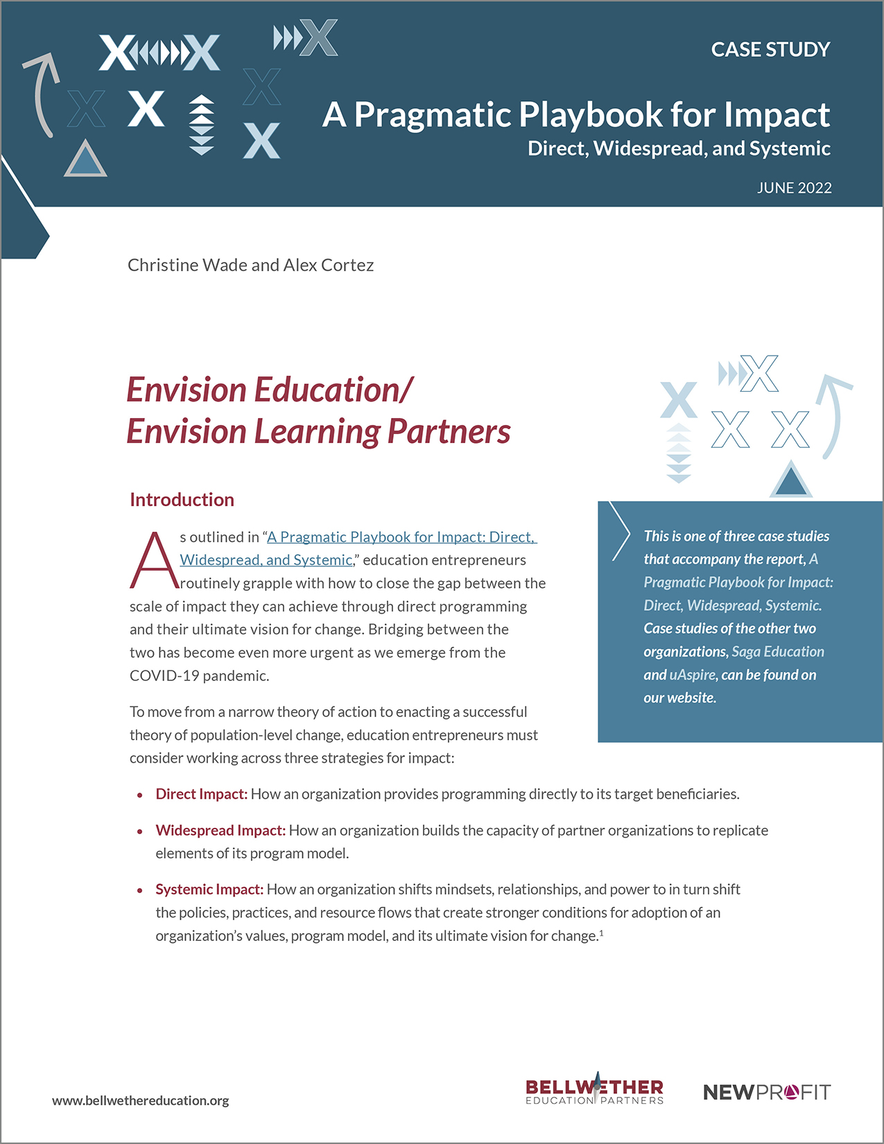 A Pragmatic Playbook for Impact: Direct, Widespread, and Systemic ...