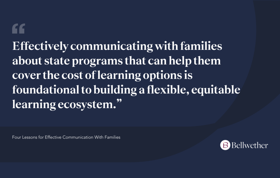 Four Lessons for Effective Communication With Families | Bellwether